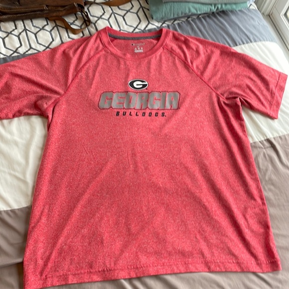 Champion | Shirts | Georgia Bulldogs Champion Dri Fit Xl Red | Poshmark